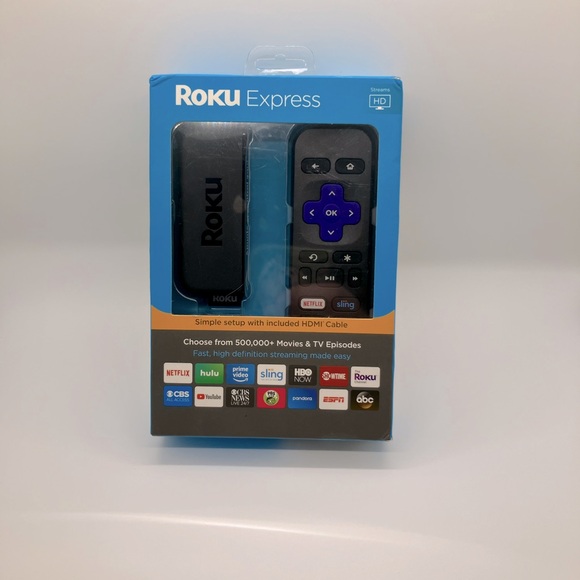 Roku | Media | Roku Express Streaming Device With Remote | Poshmark